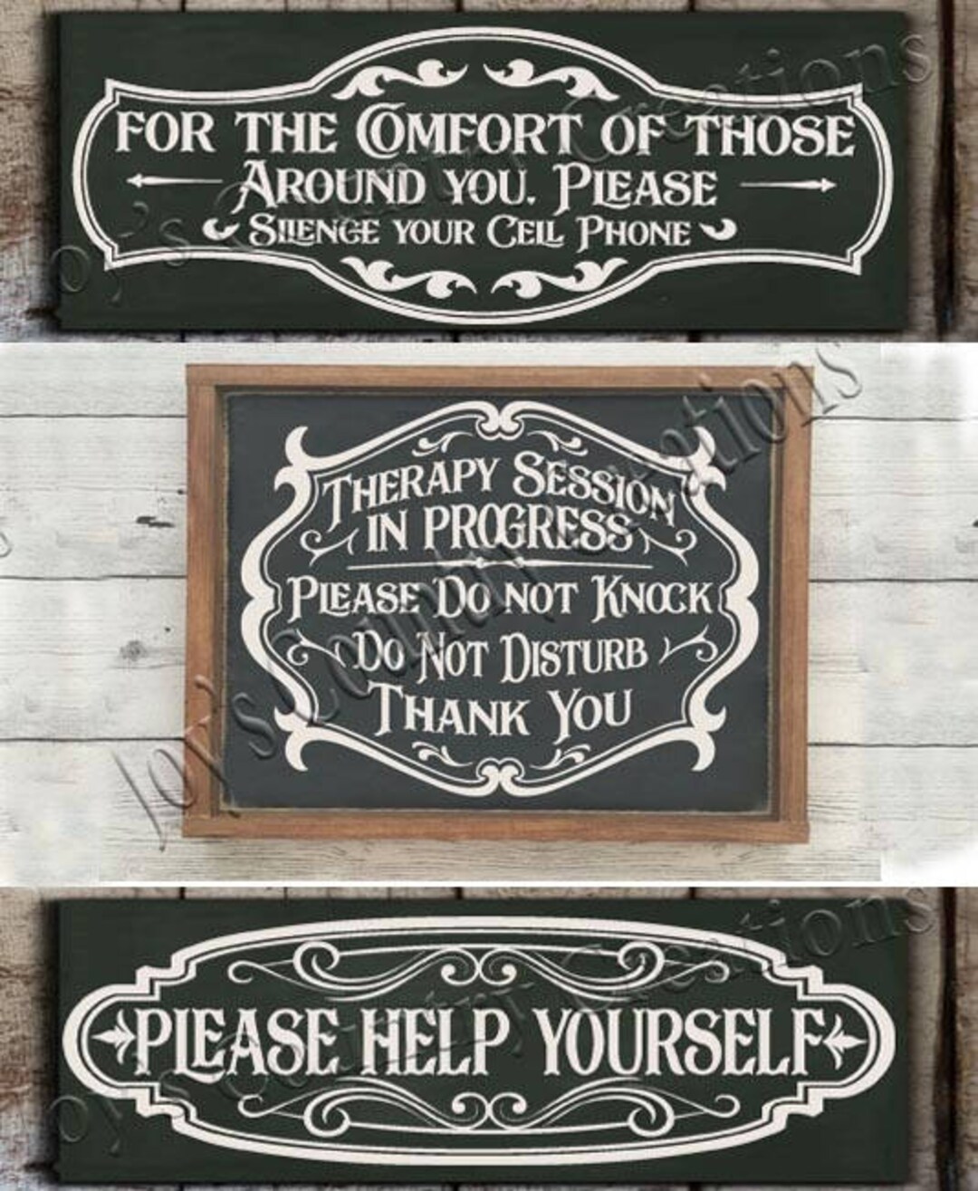 Business Sign Designs Therapy Do Not Disturb Please Help - Etsy