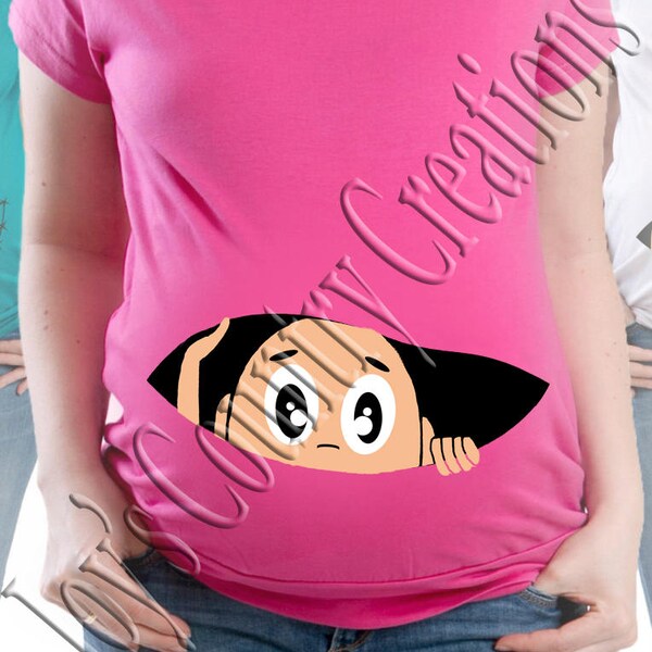 Peek a Boo Girl Svg - Etsy