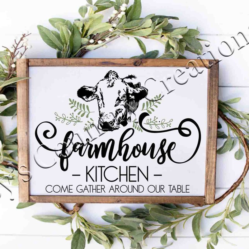 Farmhouse Kitchen Svg - Etsy