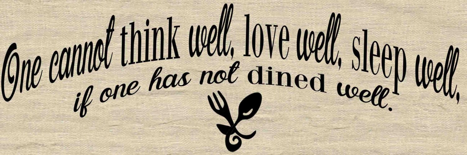 Dined Well SVGPNGJPEG | Etsy