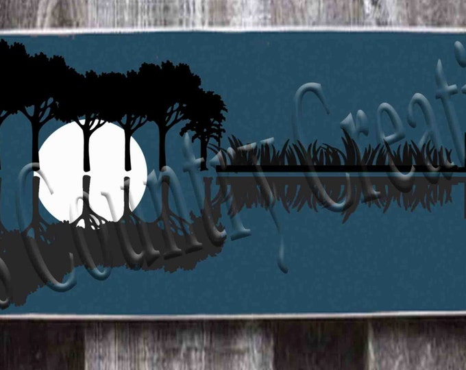 Guitar Tree Landscape SVG PNG JPEG - Etsy