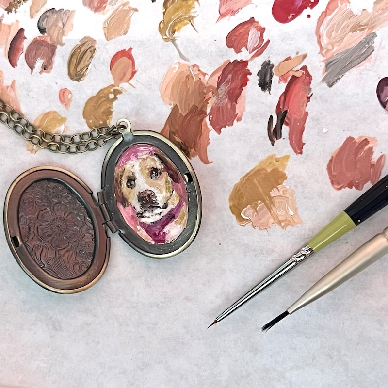 Pet Loss Locket - Etsy