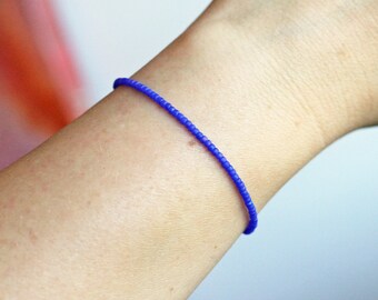 Cobalt Blue Bracelet | Etsy
