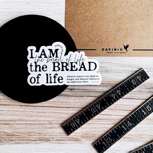 I AM the Bread of Life Vinyl Sticker Names of God Collection - Etsy