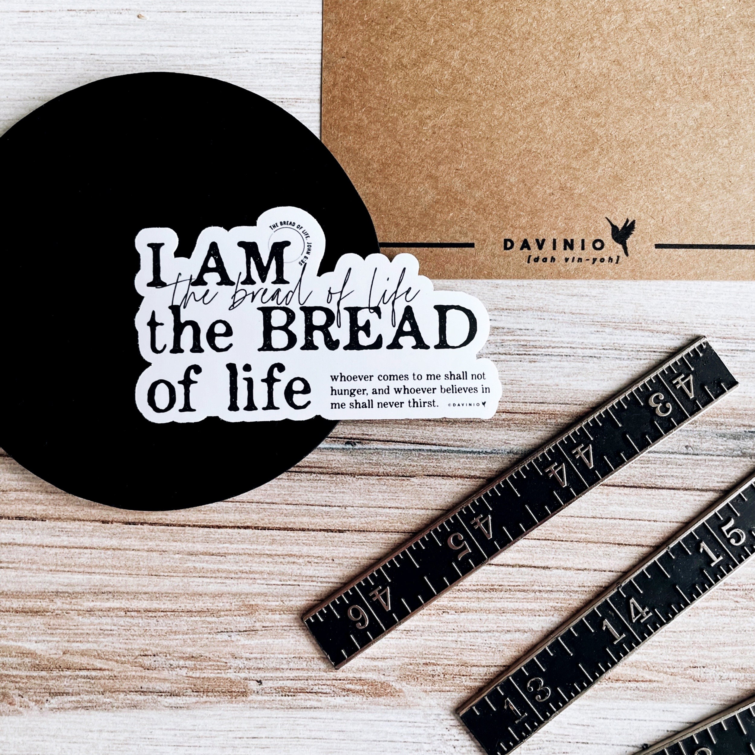I AM the bread of life Vinyl Sticker Names of God Collection | Etsy