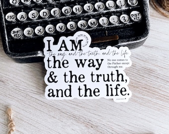 I AM the Bread of Life Vinyl Sticker Names of God Collection | Etsy