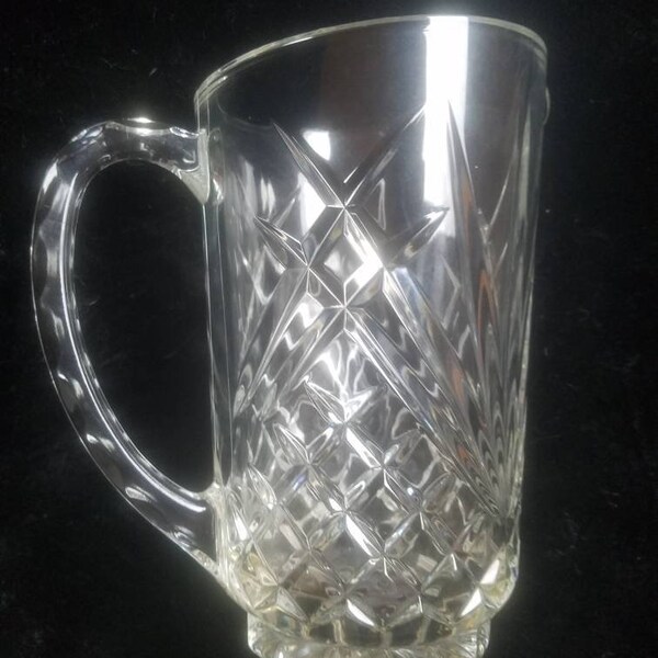 Lead Crystal Pitcher - Etsy