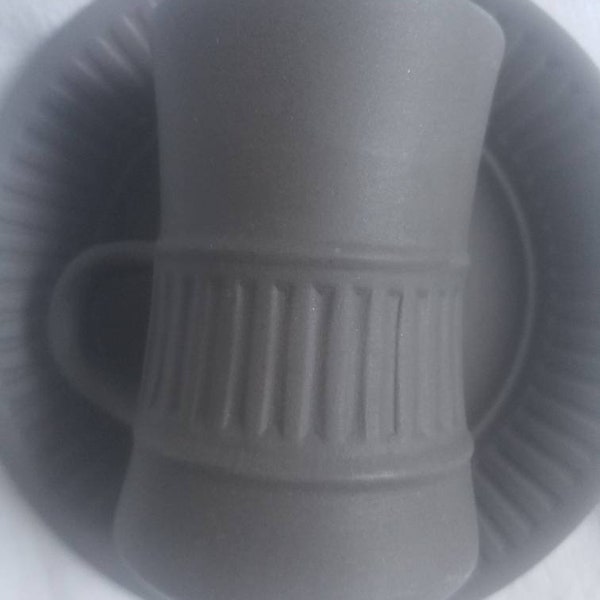 Dansk Flamestone Cup and Saucer - Etsy