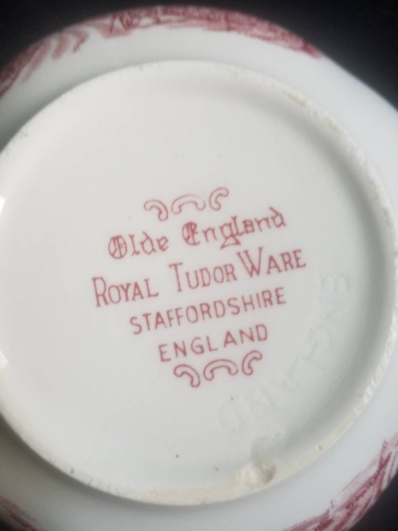 Olde England Royal Tudor Ware Staffordshire England Handled | Etsy
