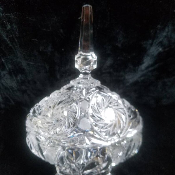 Crystal Candy Dish - Etsy