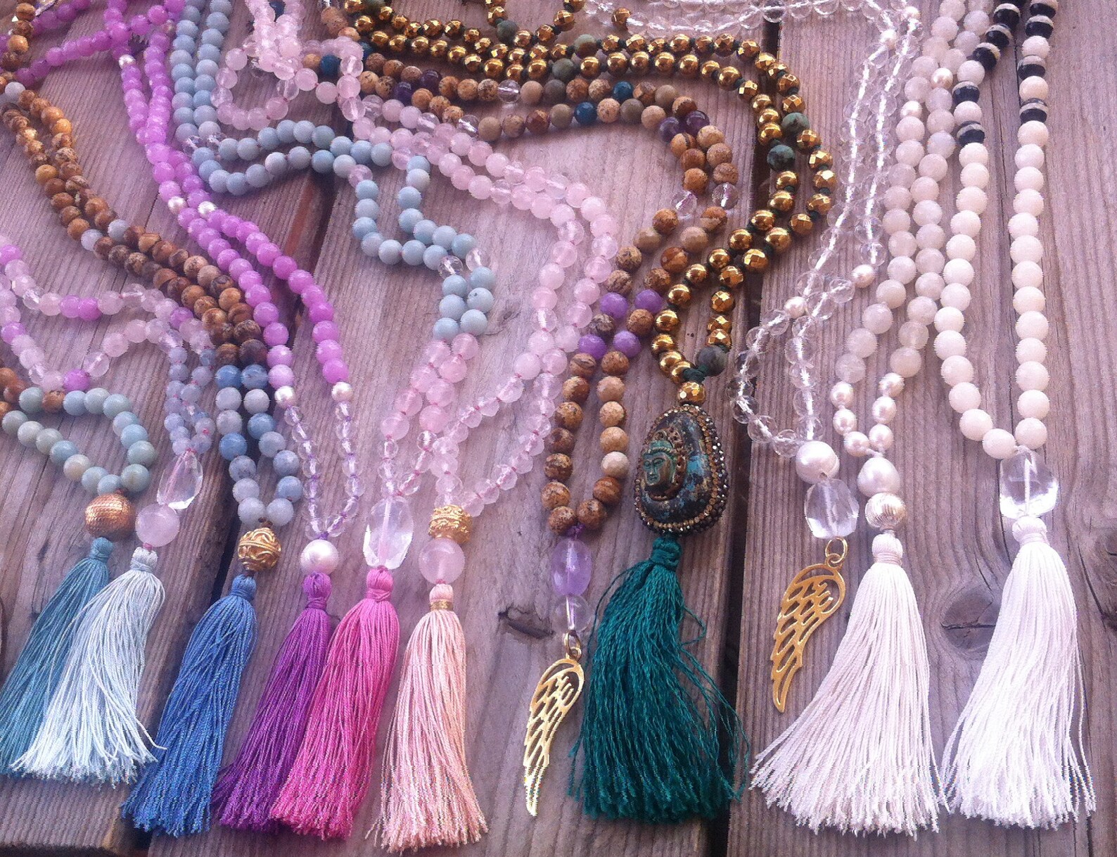 Custom-made Mala Personalised Mala Yoga Jewelry Meditation - Etsy