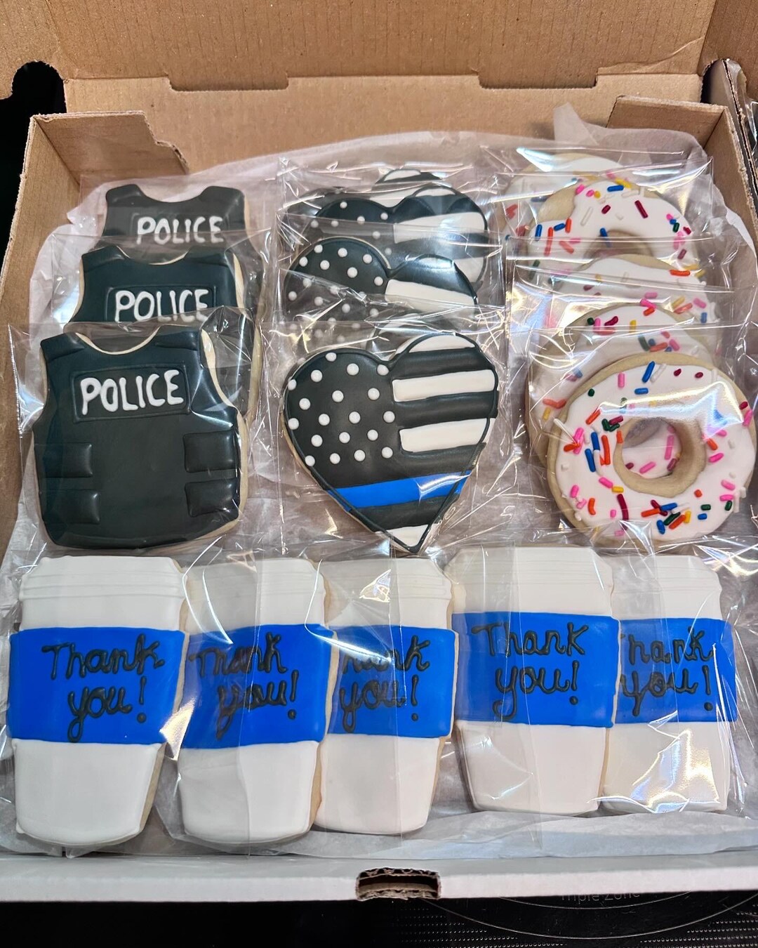 Police Appreciation Cookies - Etsy