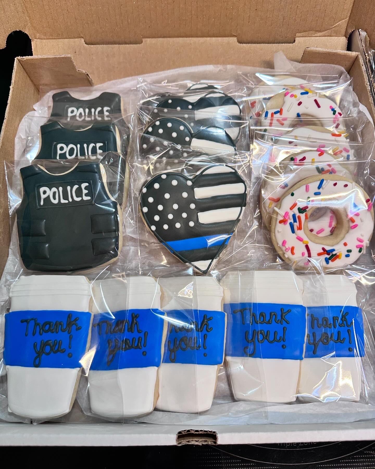 Police Appreciation Cookies - Etsy