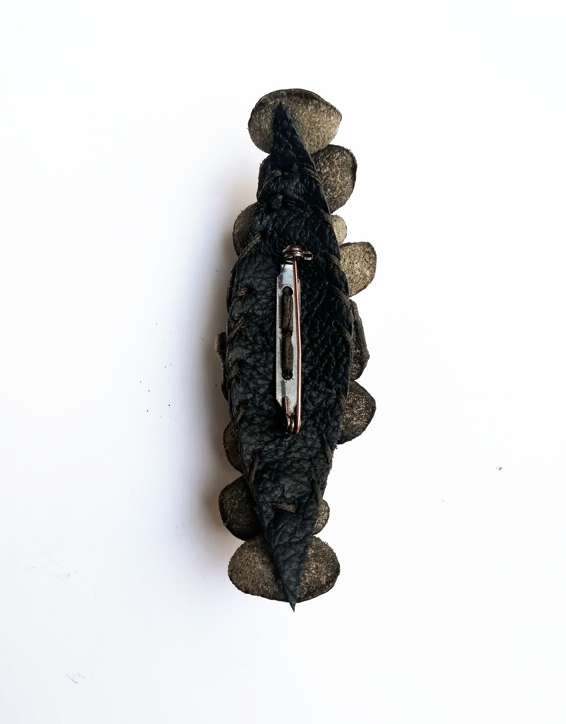 Multicolor Leather Flower Brooch Personal Art Gifts For | Etsy