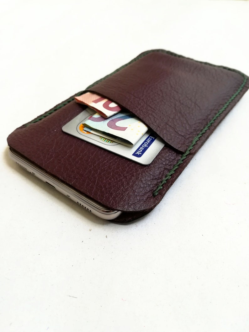 Men's Leather Phone Case Handmade Personalized Phone Case - Etsy