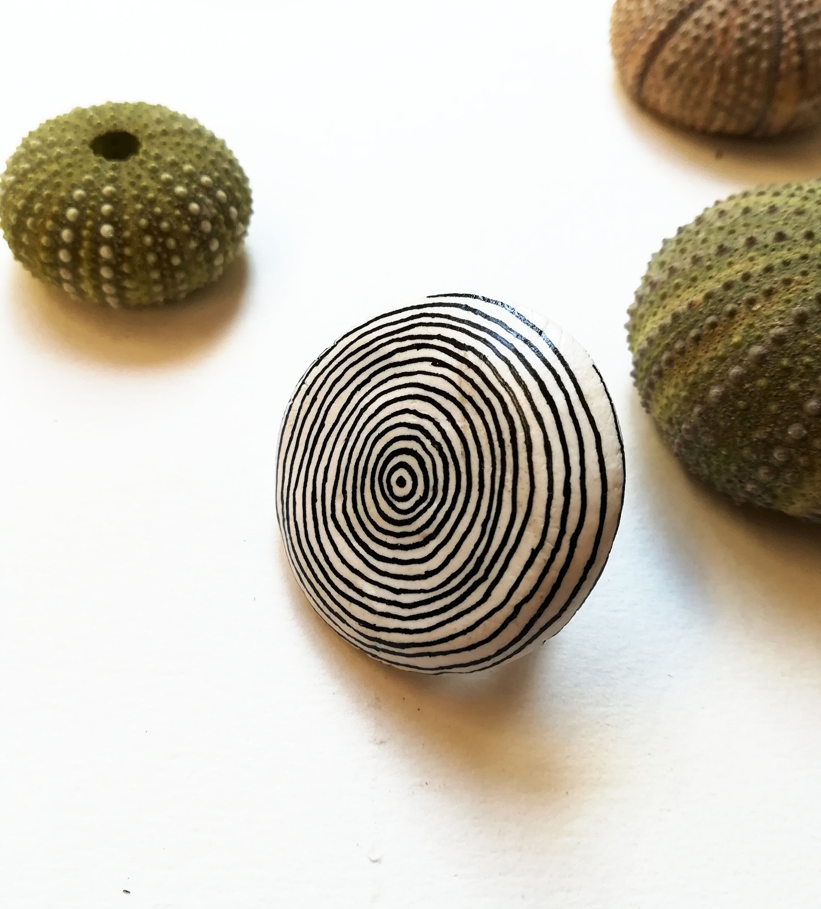 Women's Ceramic Ring With Adjustable Size is Unique Handmade Clay Ring ...