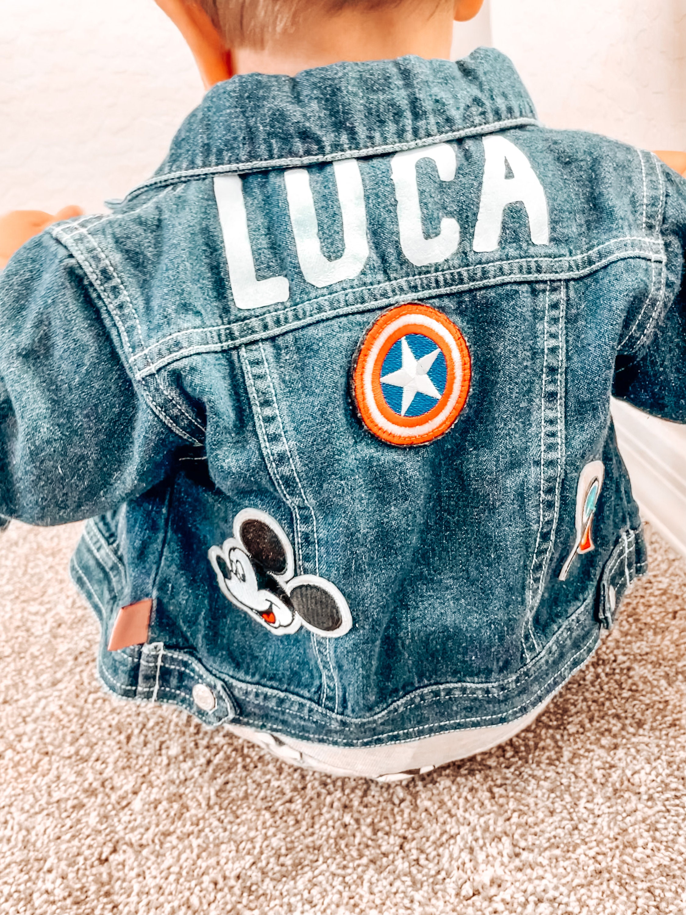 Kids Custom Clothing Girls Jean Jacket Personalized Denim - Etsy
