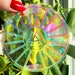 Color Wheel Rainbow Suncatcher Decal | Suncatcher Sticker, Rainbow ...