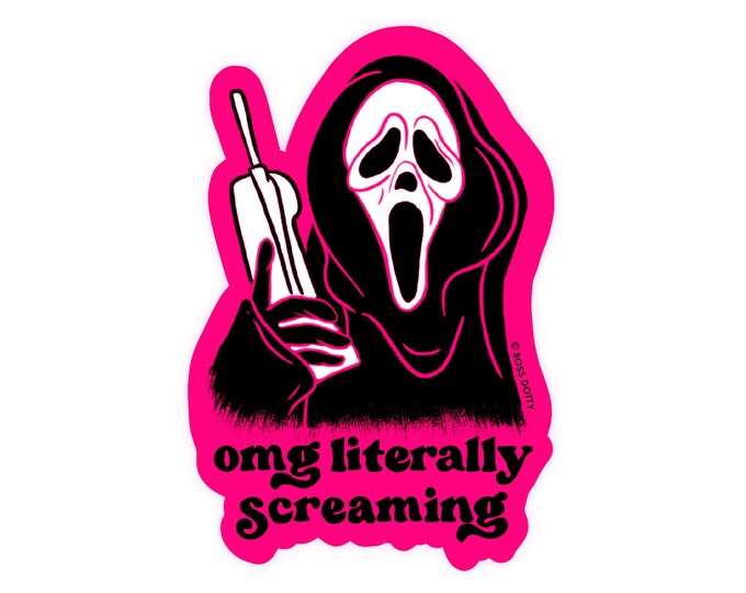 Scary Movie Sticker Funny Horror Stickers Wazzup Collectible Slaps ...