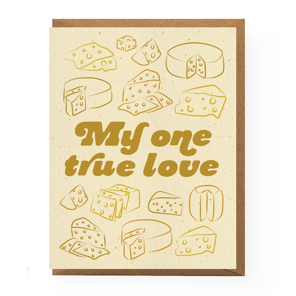 Cheese Card - Etsy