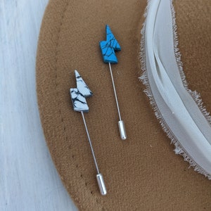Lightening Bolt Hat Pins! Update Your Favorite Western Hat. Pin to ...
