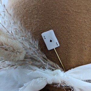 Mini Playing Card Hat Pins Stick a Playing Card Hat Pin to Your ...