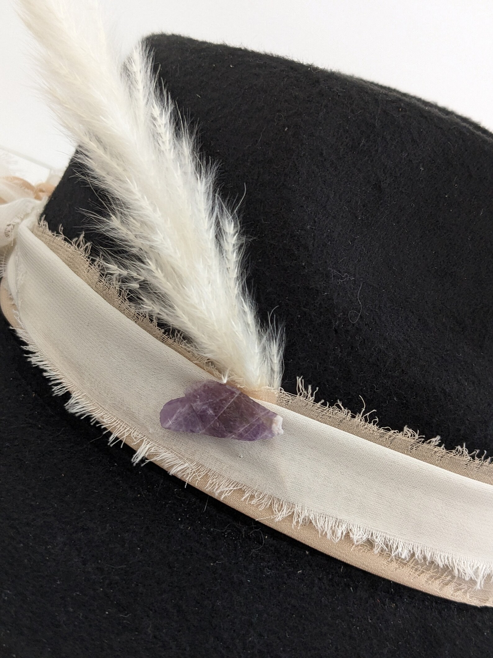 Amethyst Hat Pins Add to Your Favorite Western Hat Beanie - Etsy