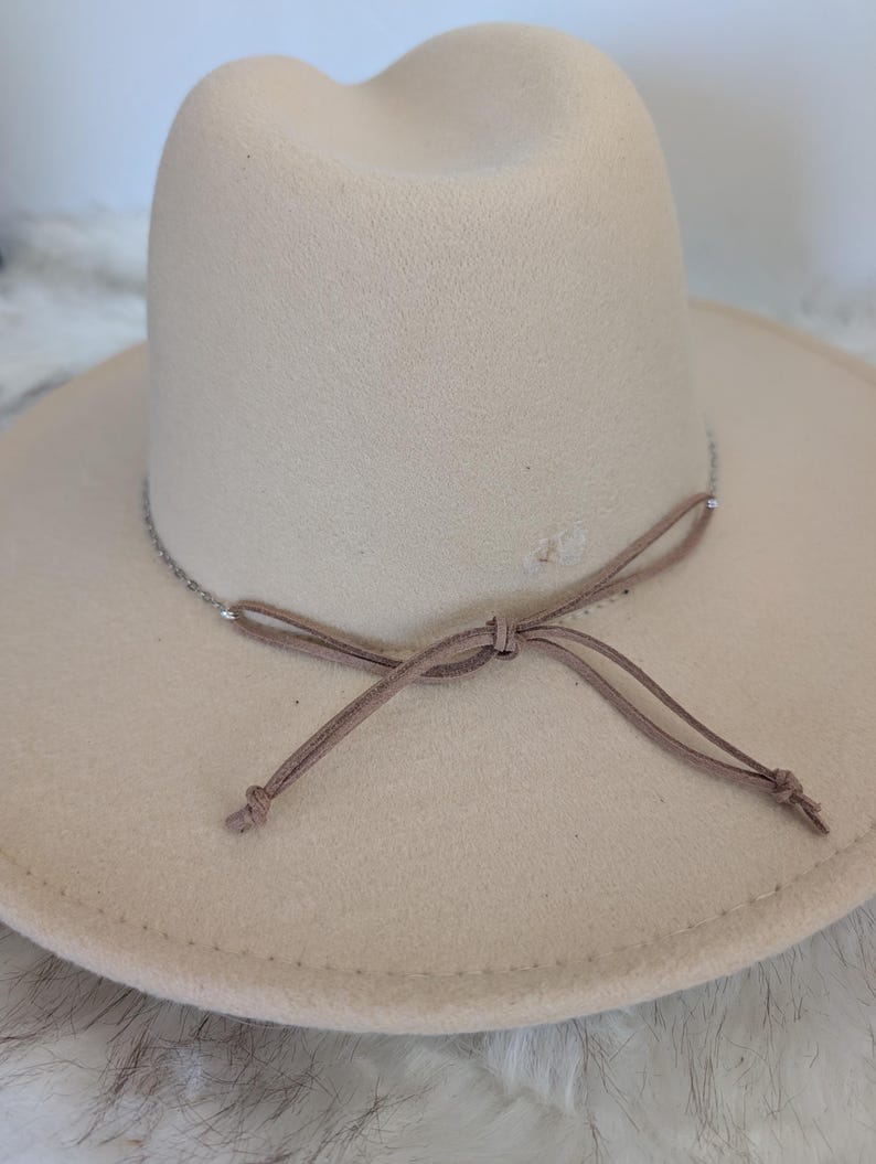 DIY Hat Band! Customize Your Favorite Hat With a Chain Hat Band / the ...