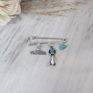 Safety Pin Hat Pins! Update Your Favorite Western Hat. Pin to Shirt ...