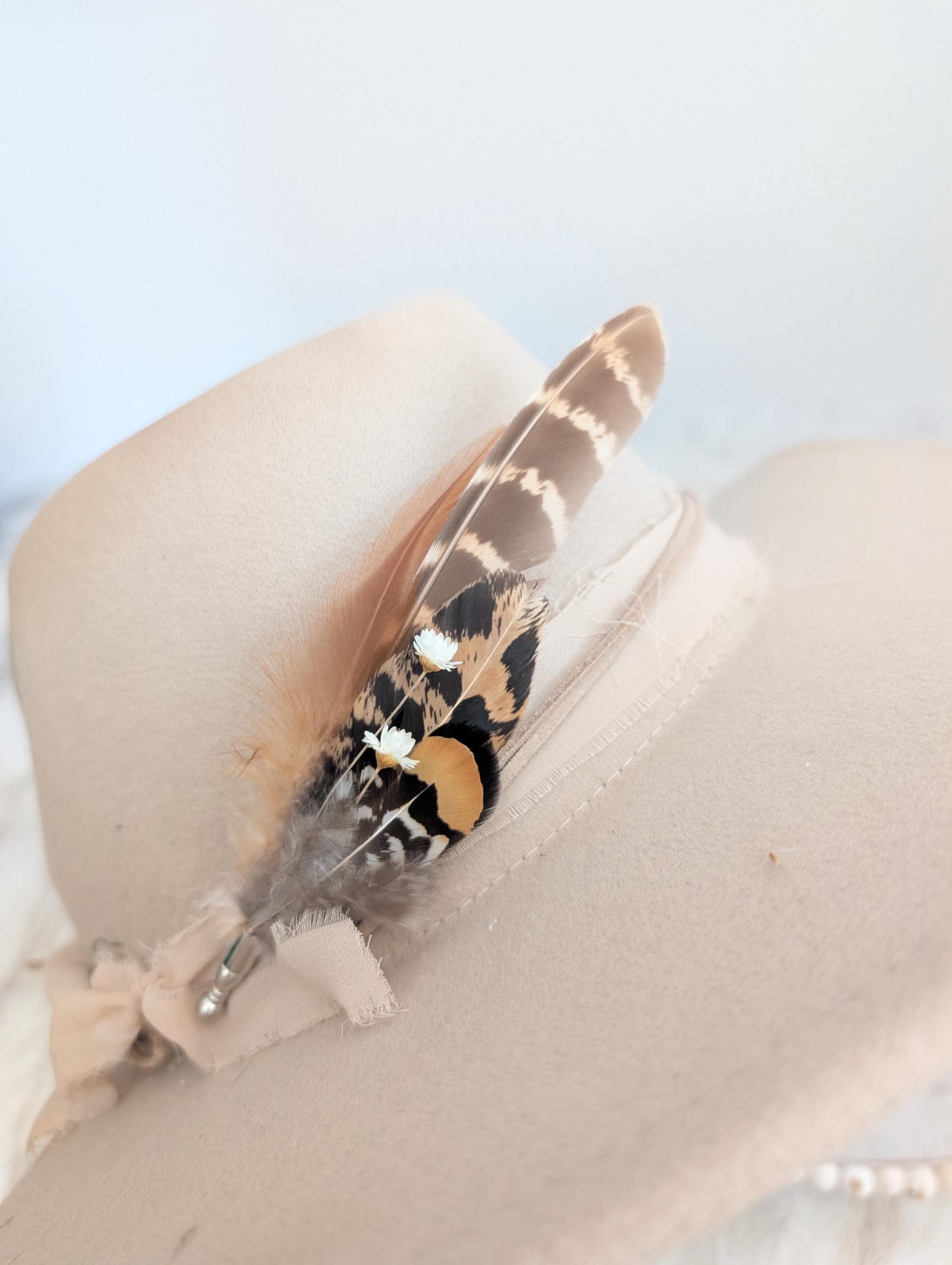 Custom Hat Band Feathers. Hat Band Accessory. Custom Feather for Your ...