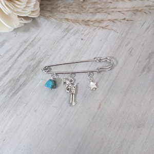 Safety Pin Hat Pins! Update Your Favorite Western Hat. Pin to Shirt ...