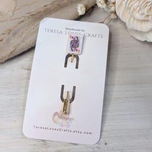 Mini Playing Card Hat Pins!! Stick a Playing Card Hat Pin to Your ...