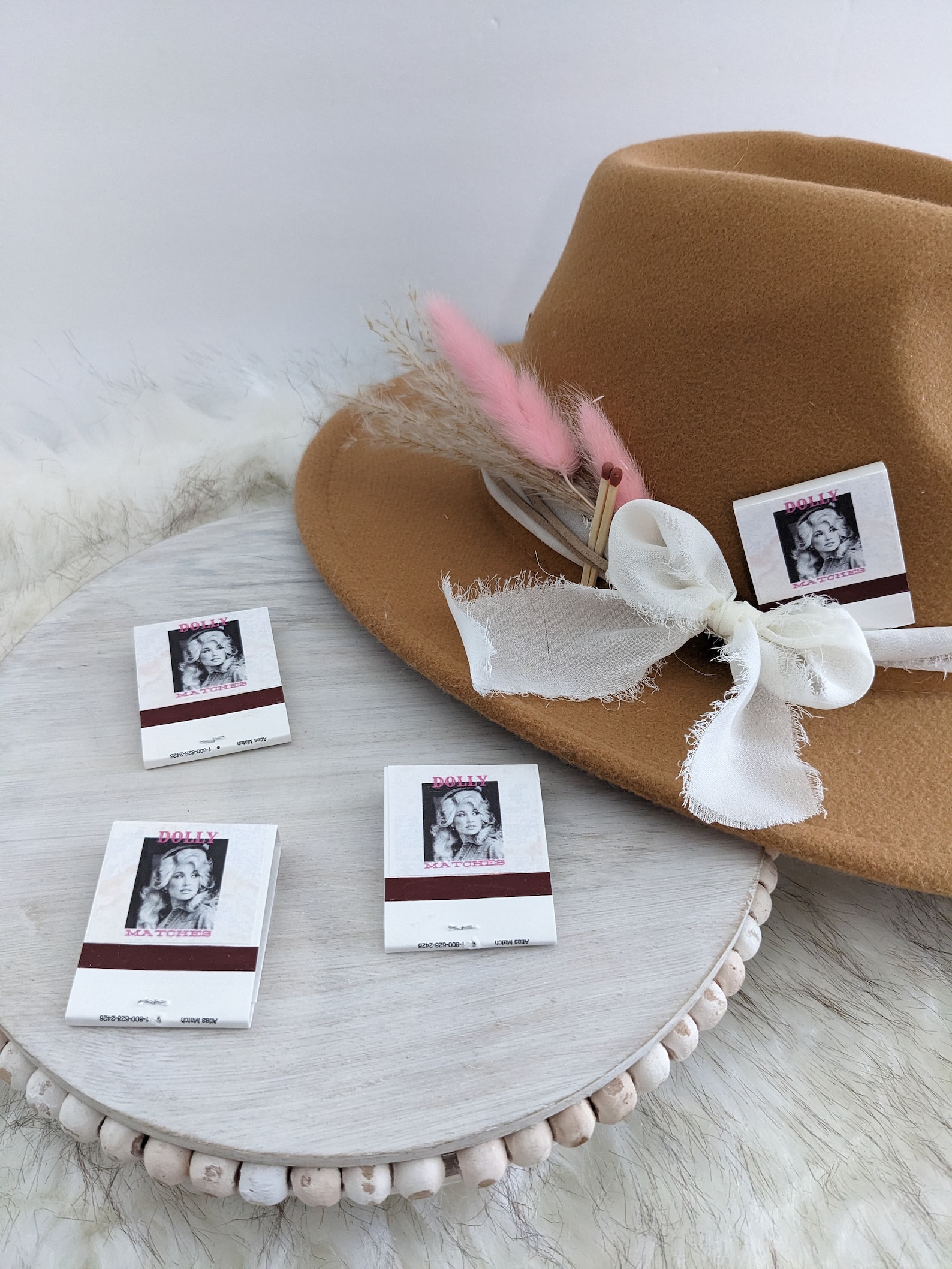 Hat Band Matchbook. Hat Band Accessory. Cowboy Matchbook for Hat ...