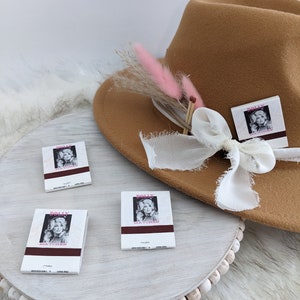 Hat Band Matchbook. Hat Band Accessory. Cowboy Matchbook for Hat ...