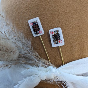 Mini Playing Card Hat Pins Stick a Playing Card Hat Pin to Your ...
