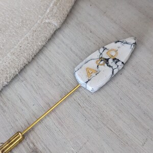 Personalized Custom Hat Pins. Add Your Initials to a Hat Pin. Update ...