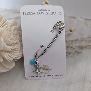 Safety Pin Hat Pins! Update Your Favorite Western Hat. Pin to Shirt ...