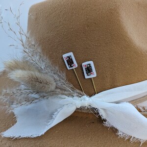 Mini Playing Card Hat Pins Stick a Playing Card Hat Pin to Your ...