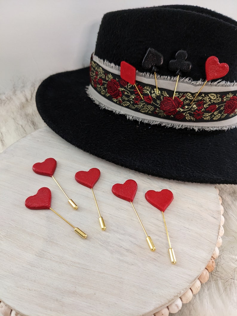 Vegas Hat Pins! Update Your Favorite Western Hat With Spade, Diamond ...