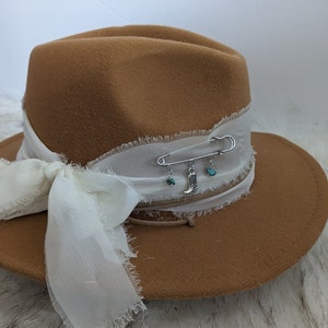 Safety Pin Hat Pins! Update Your Favorite Western Hat. Pin to Shirt ...
