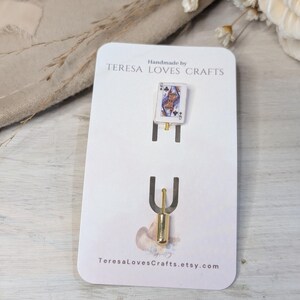 Mini Playing Card Hat Pins!! Stick a Playing Card Hat Pin to Your ...
