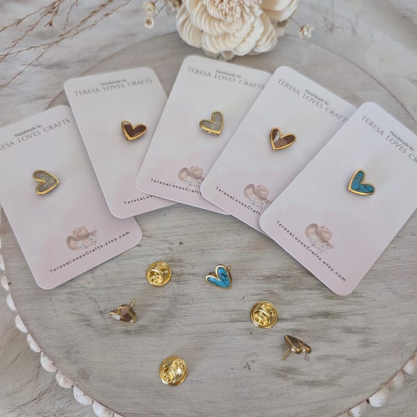 Heart Hat Pins - Etsy