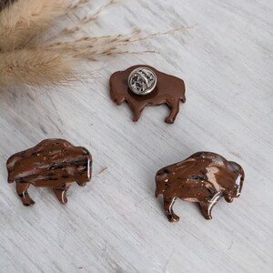 Western Buffalo Hat Pins. Update Your Favorite Western Hat. Pin to ...