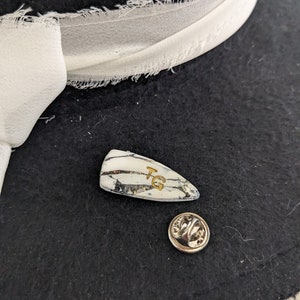 Personalized Custom Hat Pins. Add Your Initials to a Hat Pin. Update ...