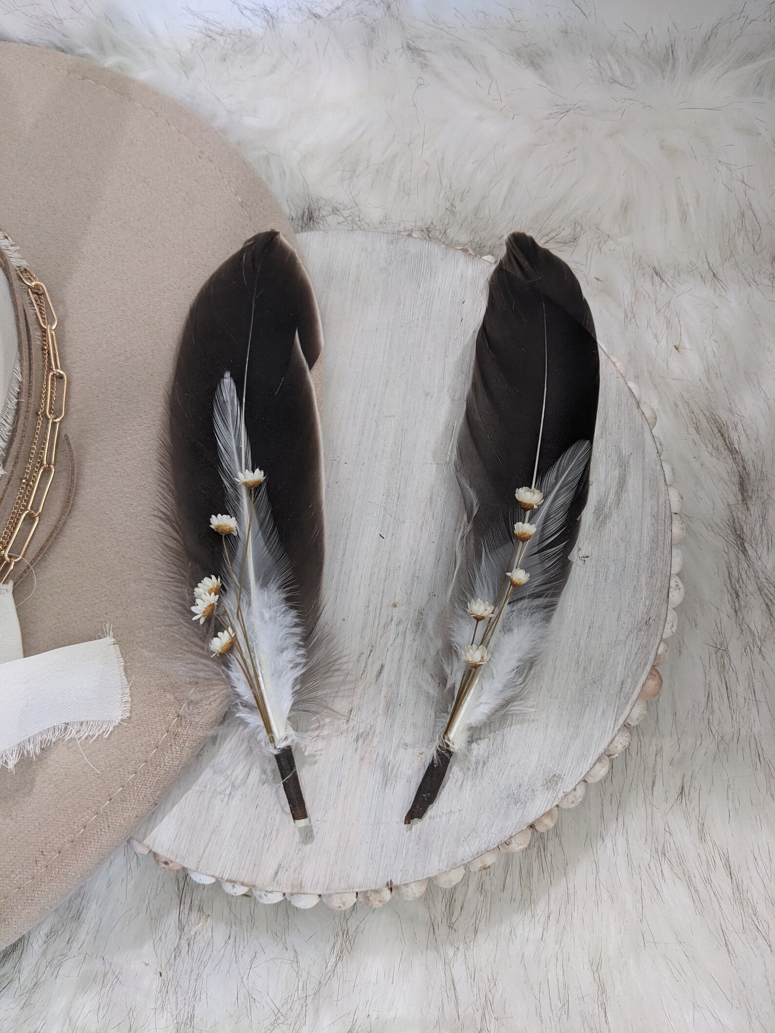 Custom Hat Band Feathers. Hat Band Accessory. Custom Feather for Your ...