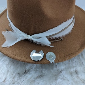 Magnetic Hat Clips for Your Trucker Hat or Cowboy Hat/ No Damage Hat ...