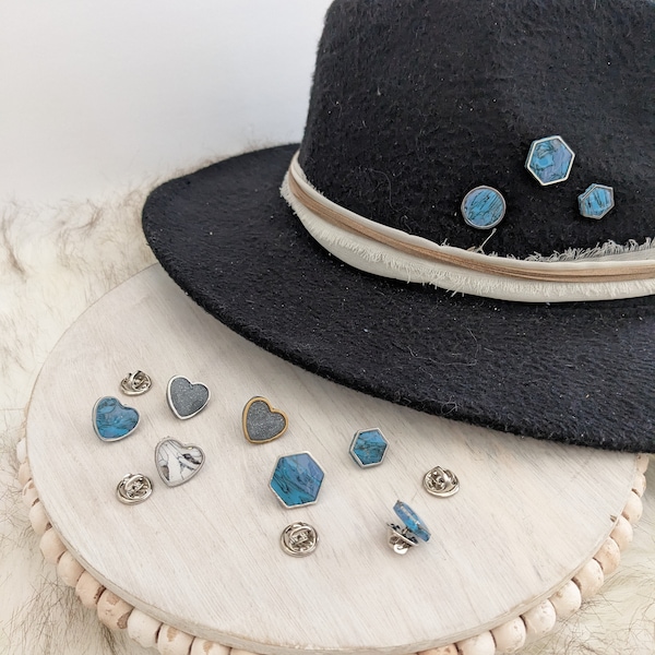 Heart Hat Pins - Etsy