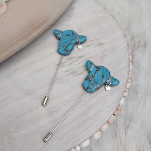 Cow Hat Pins With Cute Charm Ears! Update Your Favorite Western Hat ...
