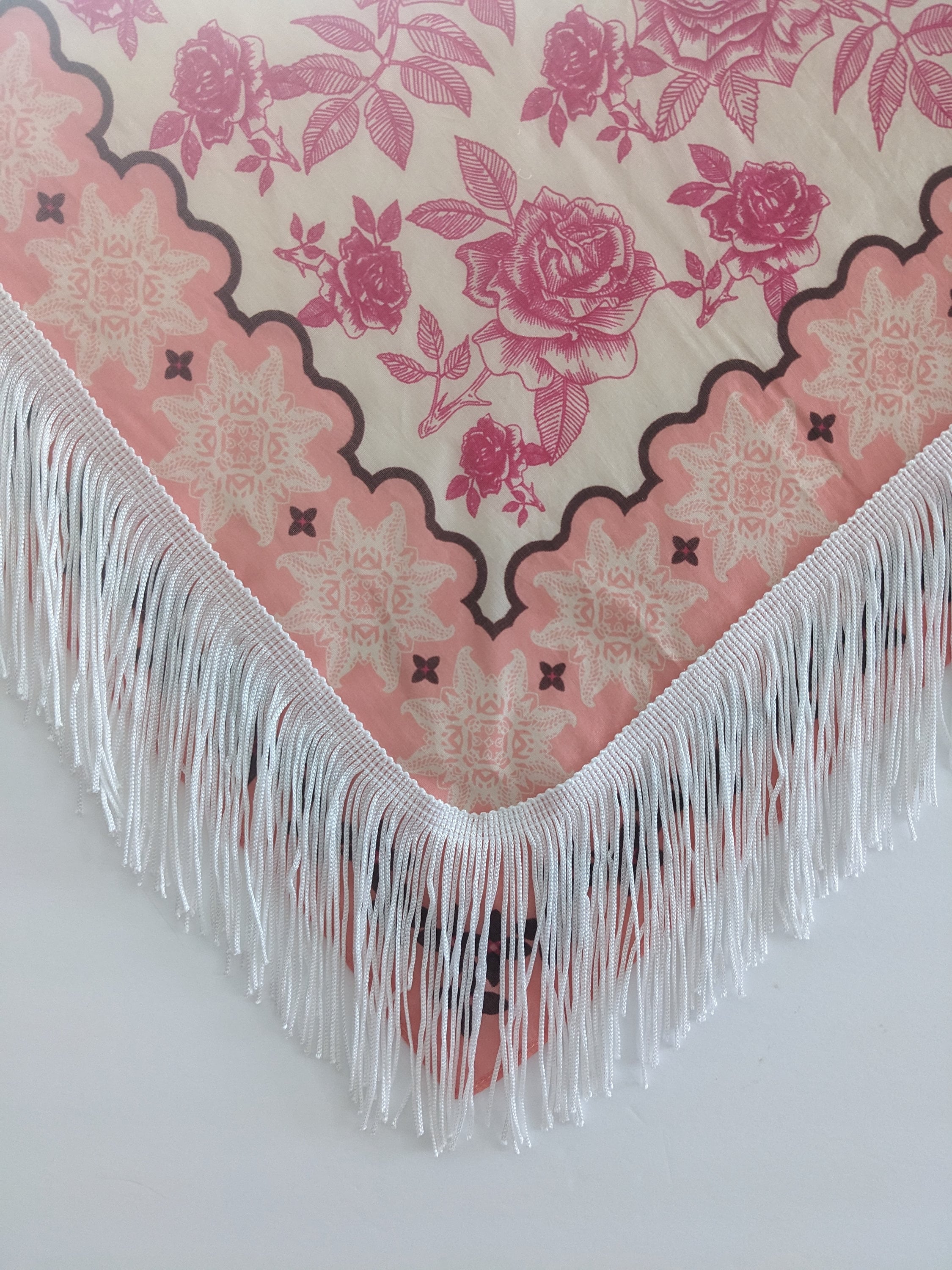 Pink Fringe Bandana Accessory, the Perfect Western Bandana for Girls ...