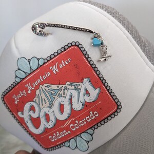 Safety Pin Hat Pins! Update Your Favorite Western Hat. Pin to Shirt ...